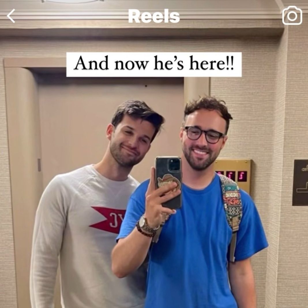 Wink, Wink! NBC Colton Bradford’s Live TV Flirt with BF