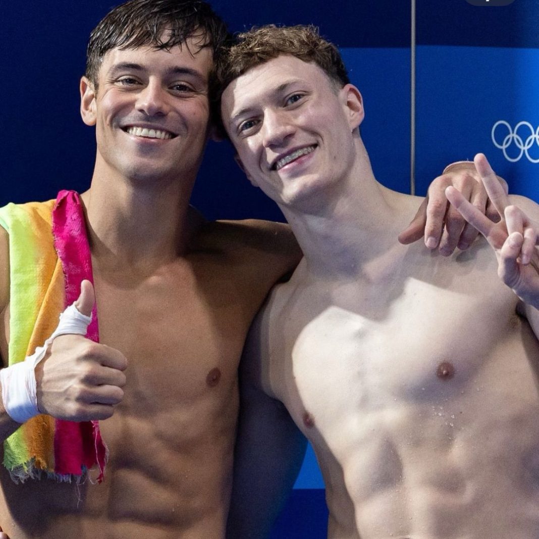 Tom Daley’s Flirty Poolside Strip Comes with a Vital Message