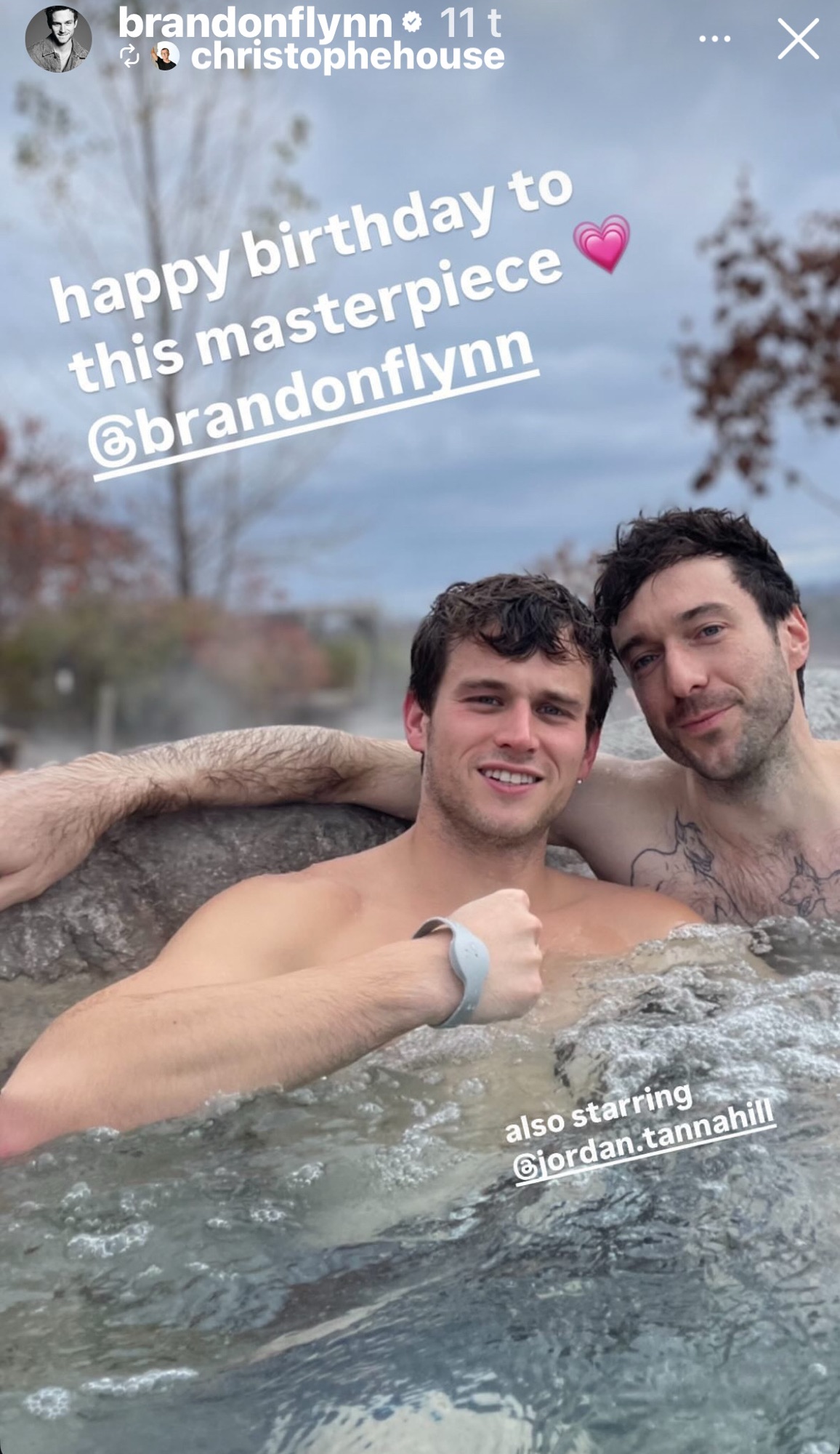 Meet Brandon Flynn’s Boyfriend Jordan Tannahill