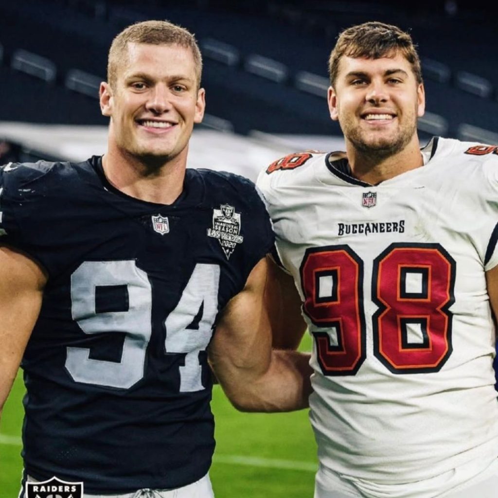 NFL's Carl Nassib Shares Emotional Journey to Coming Out