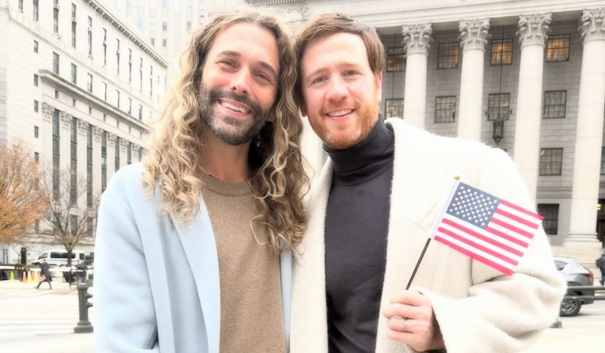 Jonathan Van Ness Celebrates a Huge Milestone as Husband Mark Peacock ...